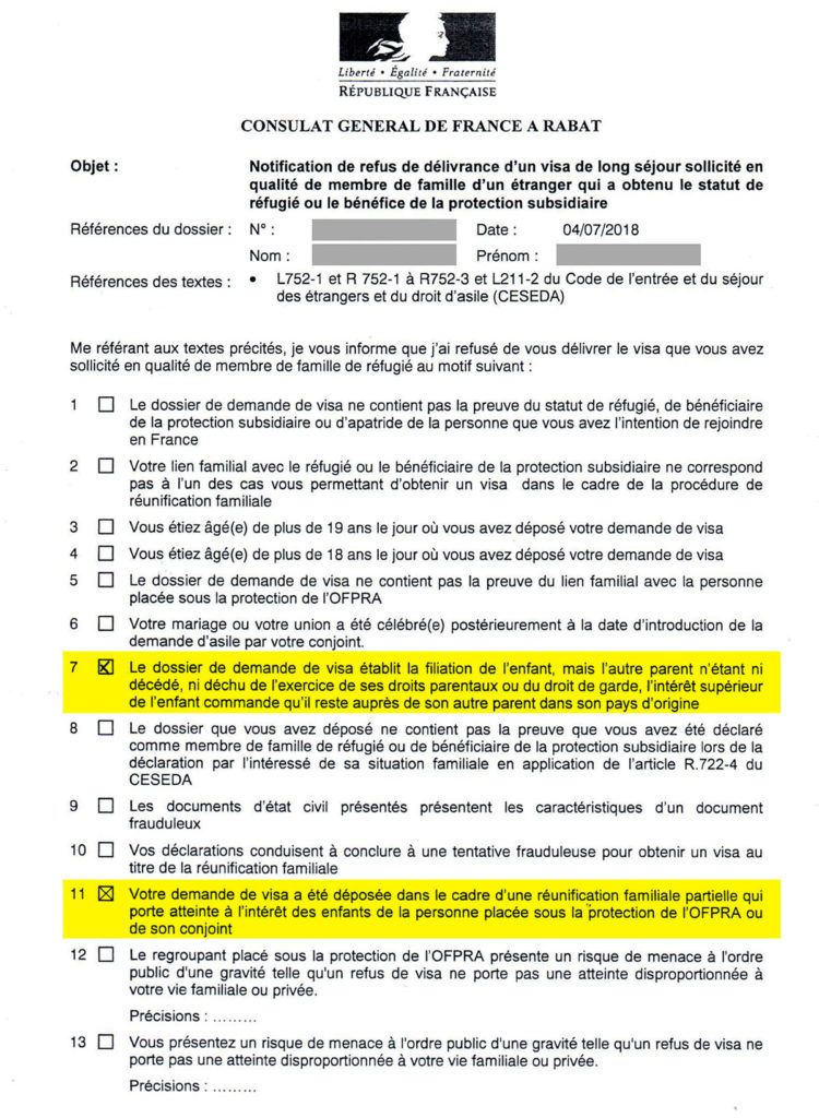 Refus de visa : quand la suspicion prime sur l’intérêt supérieur de l ...