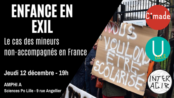 Conférence Enfance en exil, situation des mineurs non accompagnés (MNA ...