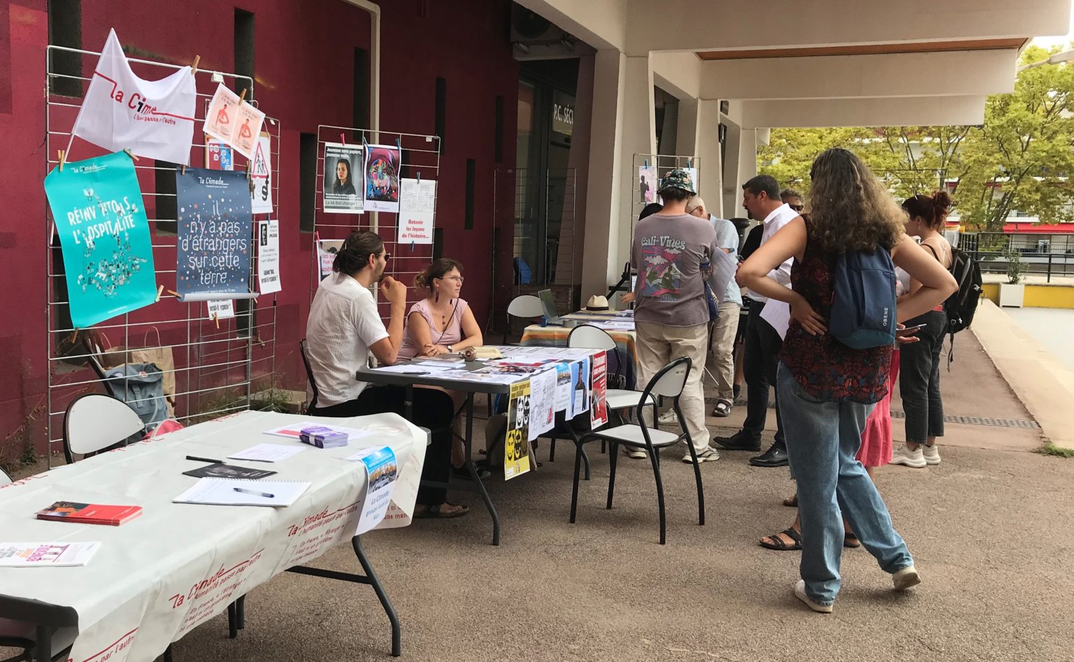 La Cimade Nice sur le campus Carlone - La Cimade